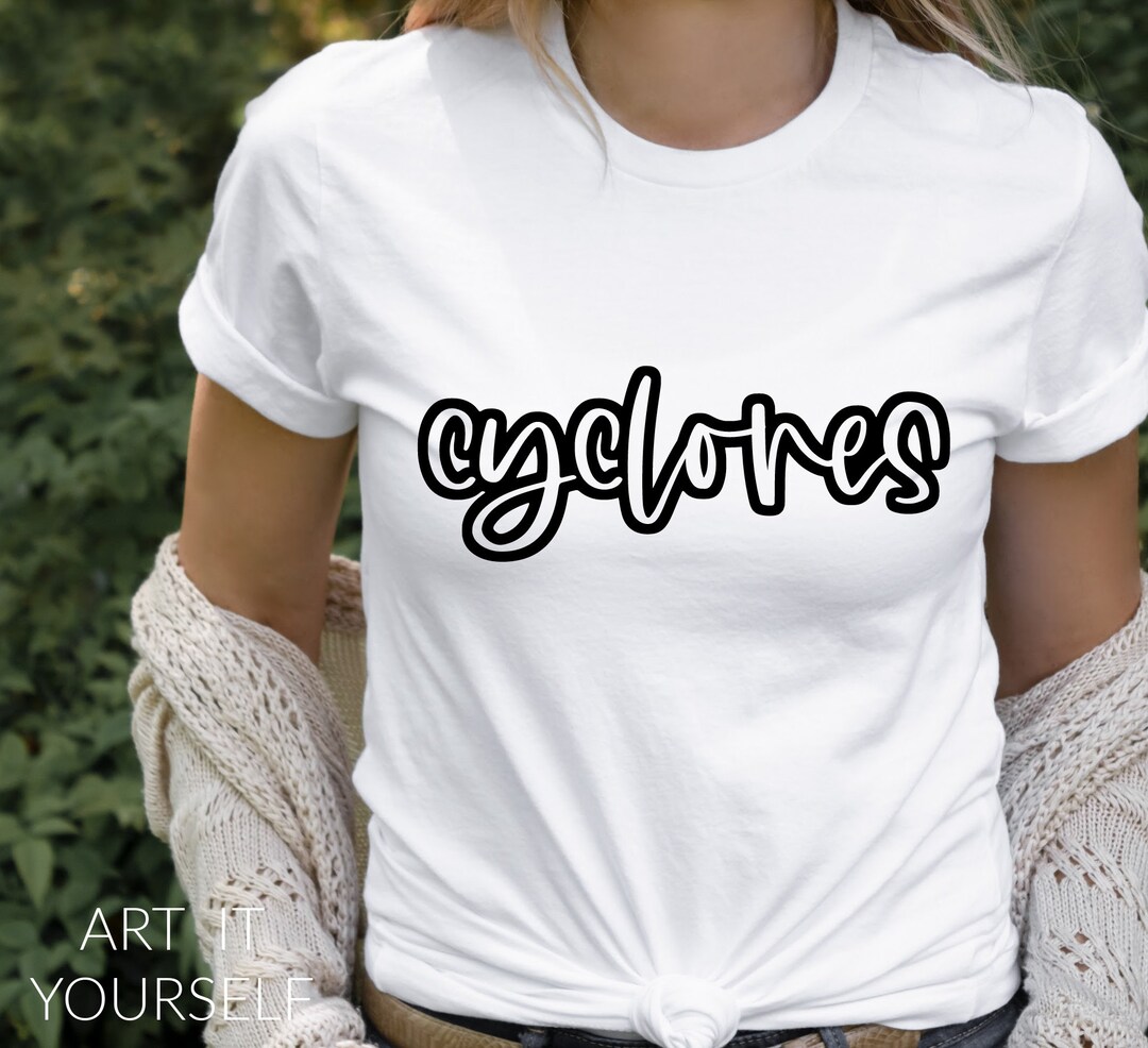 Cyclones Script Team Design, Team Apparel, Cyclones File, Cyclones ...