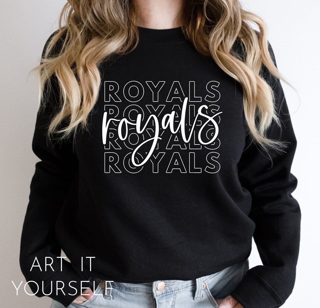 Royals Team Design, Team Apparel, Royals File, Royals Mascot, Cricut ...