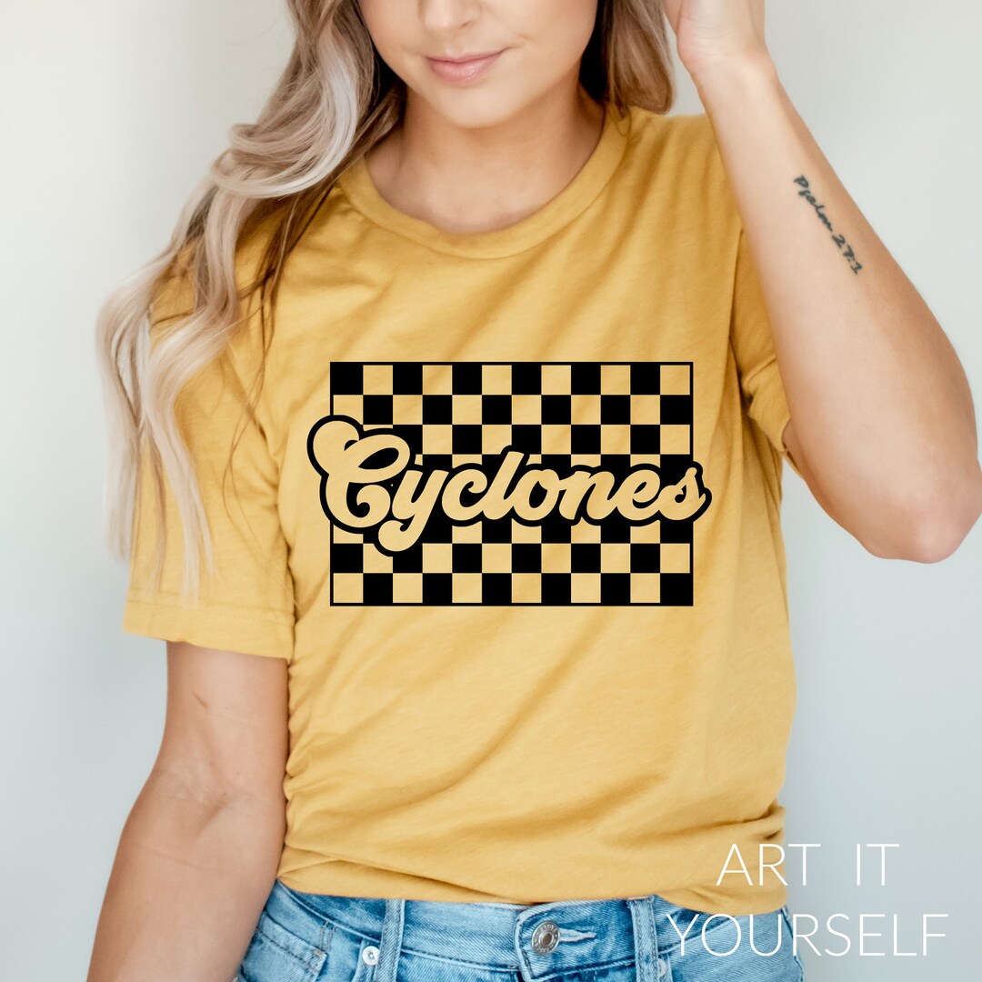 Cyclones Retro Team Design, Team Apparel, Cyclones File, Cyclones ...