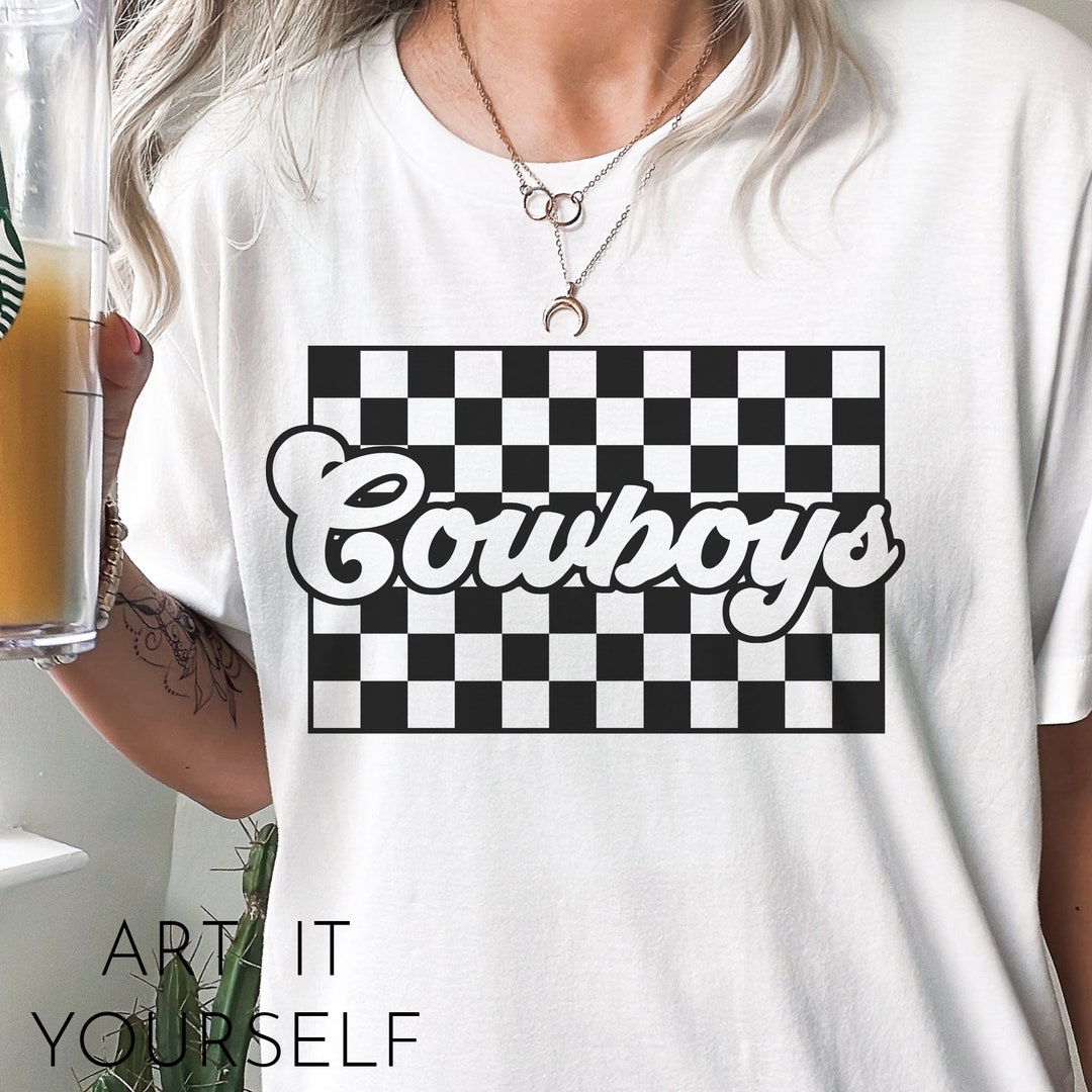 Cowboy Retro Team Design, Team Apparel, Cowboy File, Cowboys Mascot ...