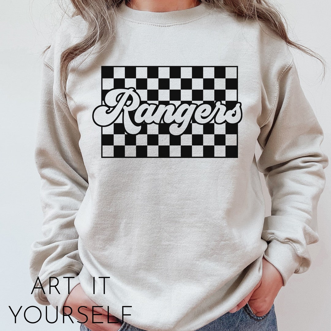 Rangers Retro Team Design, Team Apparel, Rangers File, Rangers Mascot ...