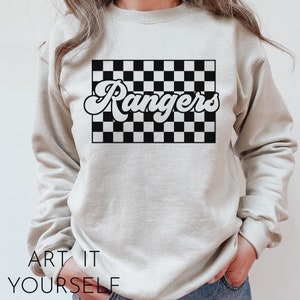 Rangers Retro Team Design, Team Apparel, Rangers File, Rangers Mascot ...