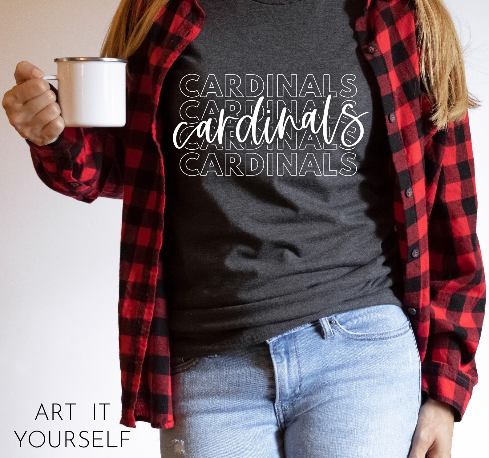 Cardinals Team Design Team Apparel Cardinals Shirt File - Etsy