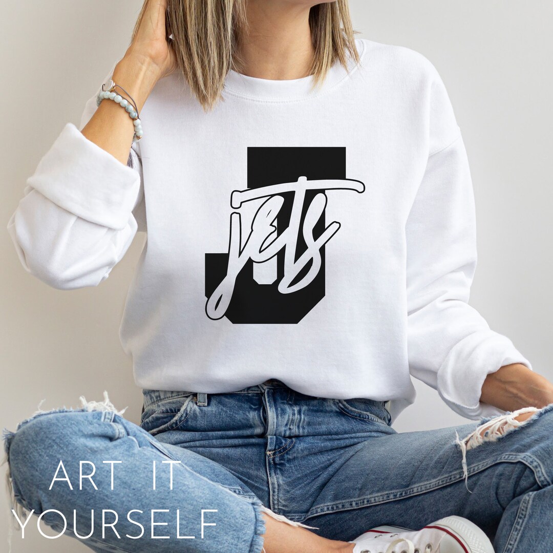 Jets Team Design, Team Apparel, Jets File, Jets Mascot, Cricut ...
