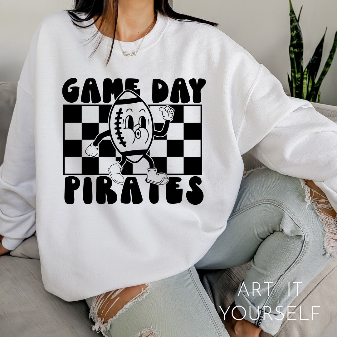 Pirates Retro Football Team Design, Team Apparel, Pirates File, Pirates ...