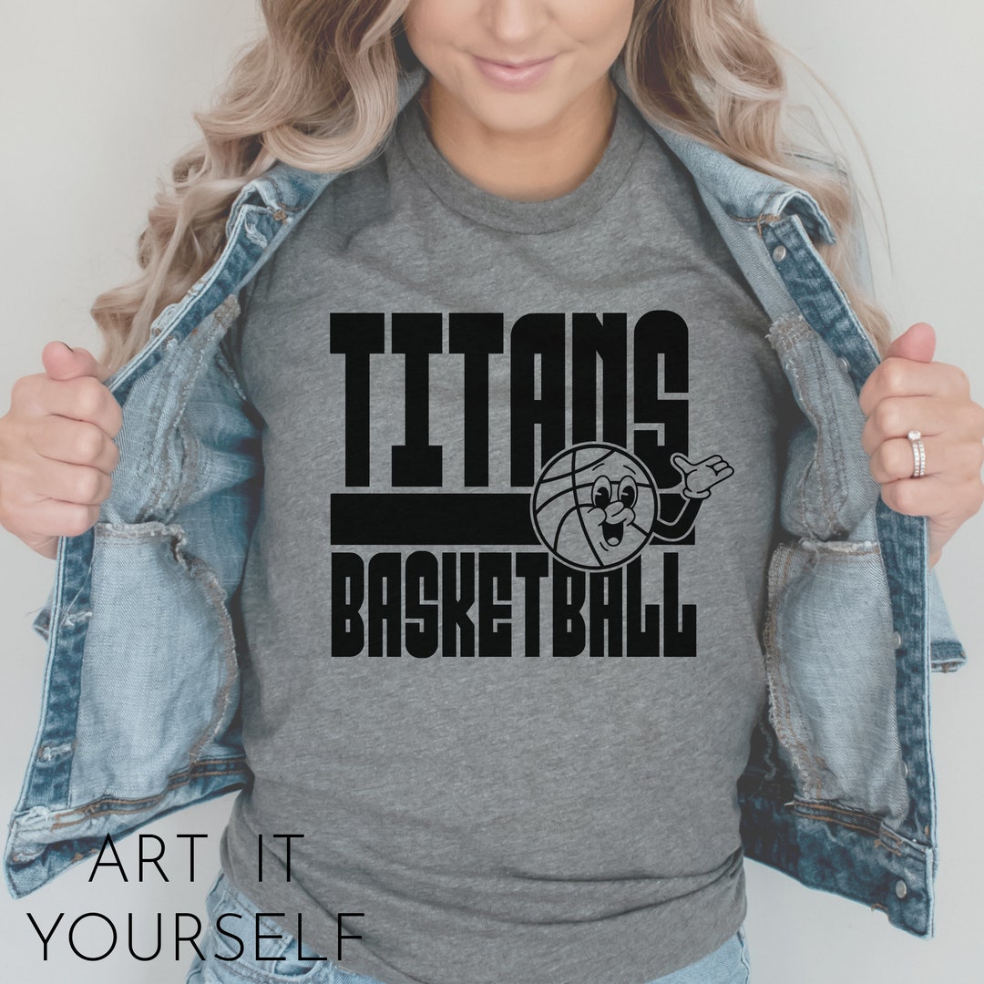 Titans Basketball Retro Team Design, Team Apparel, Titans File, Titans ...