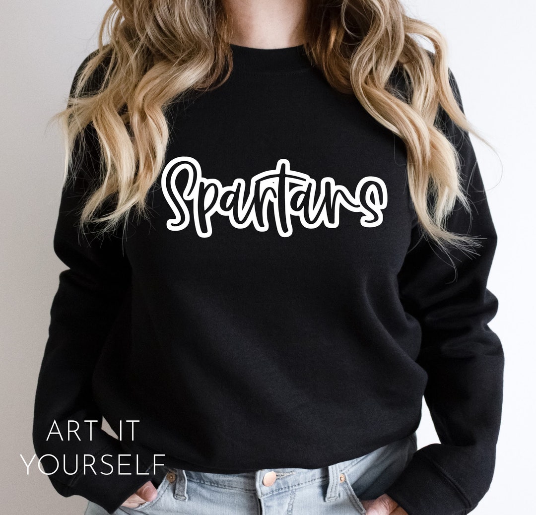 Spartans Script Team Design, Team Apparel, Spartan File, Spartans ...