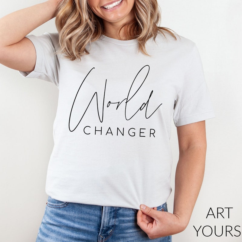 Kids World Changer Shirt - Etsy