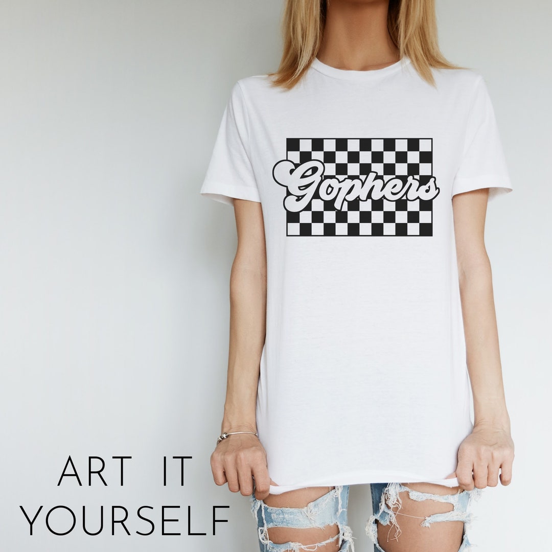 Gophers Retro Team Design, Team Apparel, Gophers Shirt SVG, Gophers ...