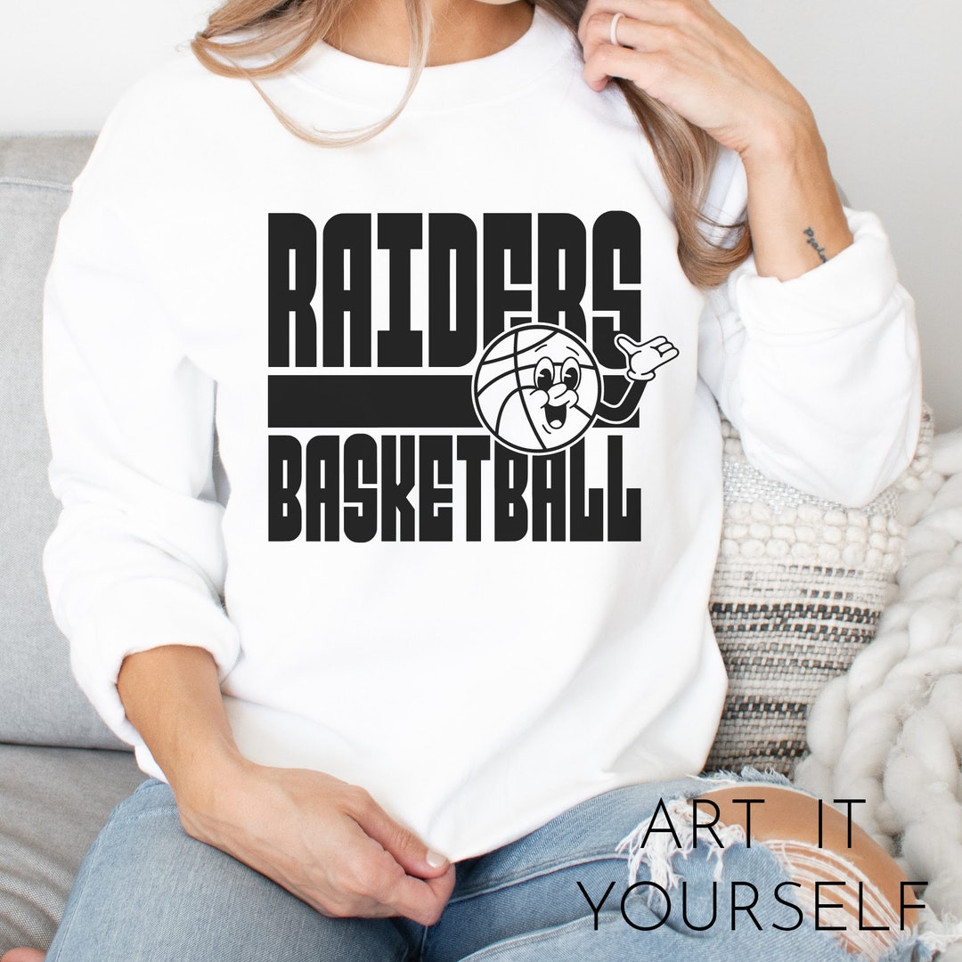 Raiders Basketball Retro Team Design, Team Apparel, Raiders File ...