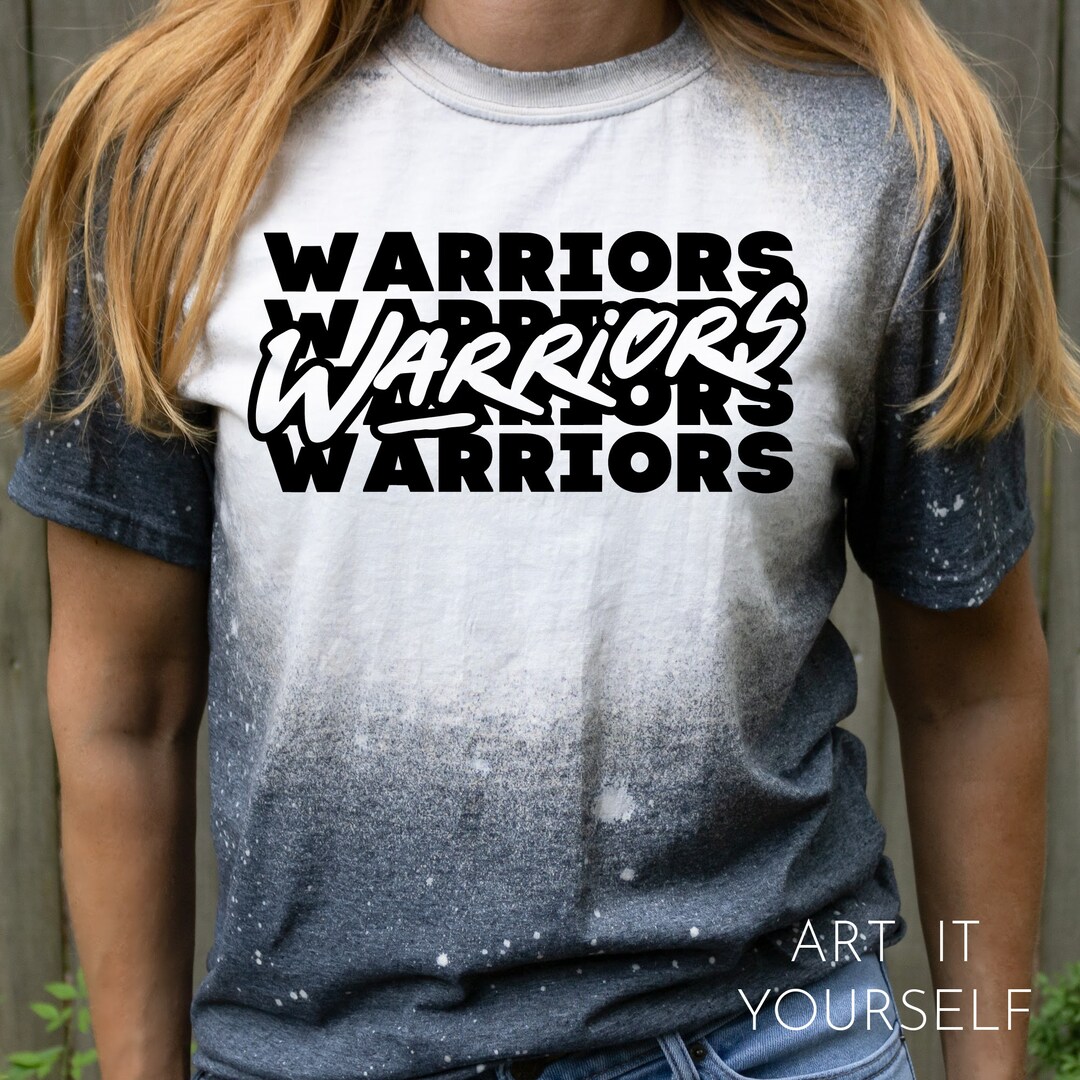 Warriors Retro Repeat Team Design, Team Apparel, Warriors File ...