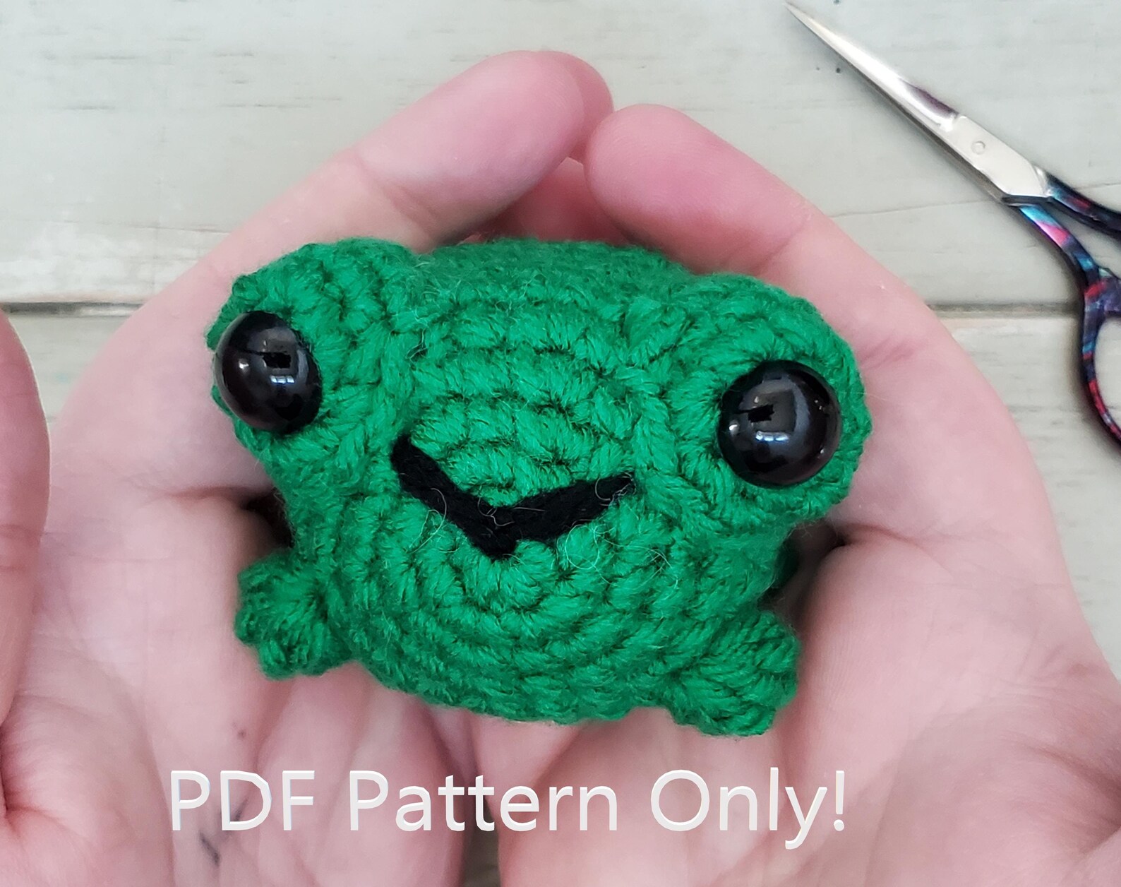 Amigurumi Fat Frog Crochet Pattern | US Terms (PDF Download) - Etsy