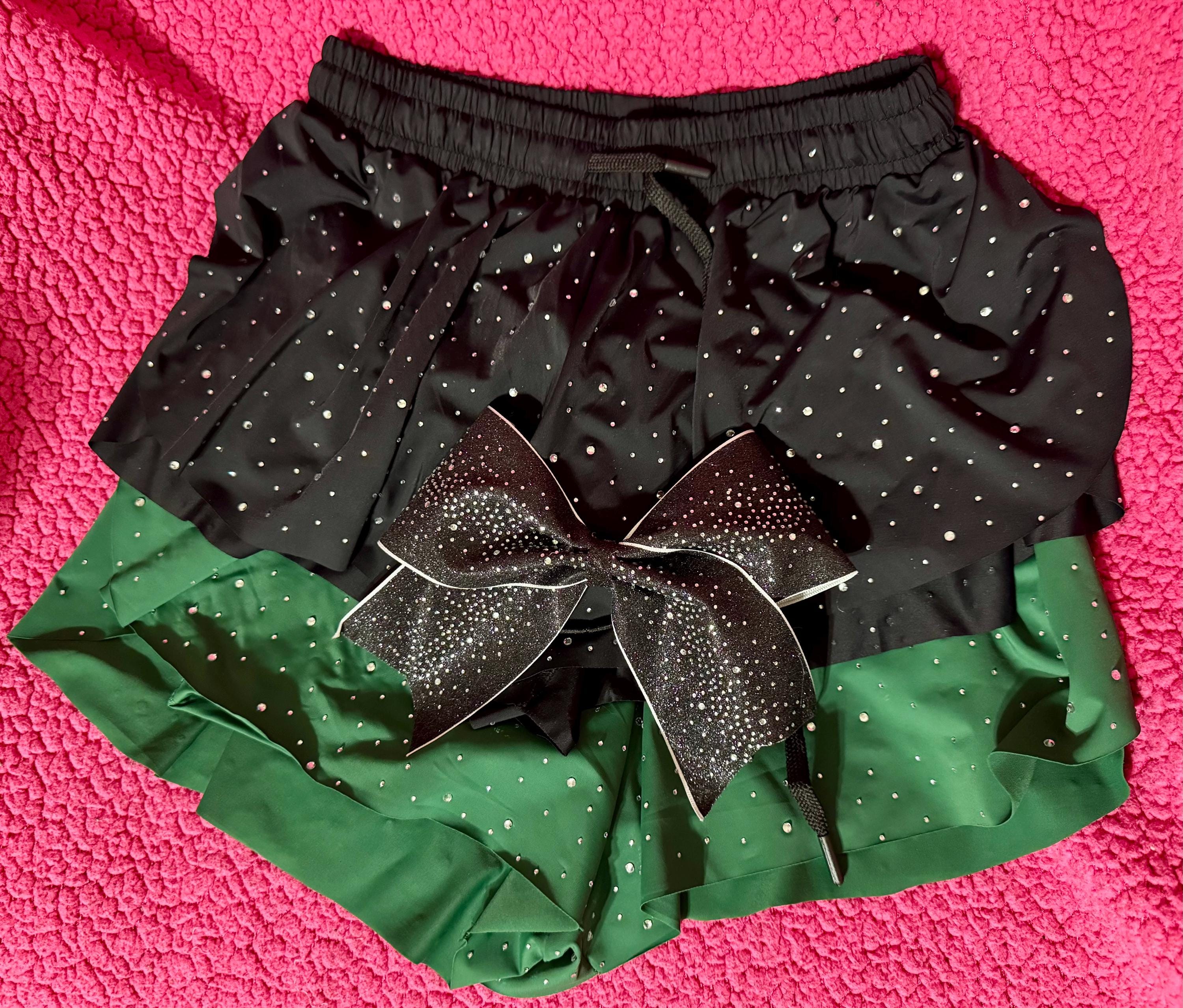 Bling Butterfly/flowy Cheer Shorts - Etsy