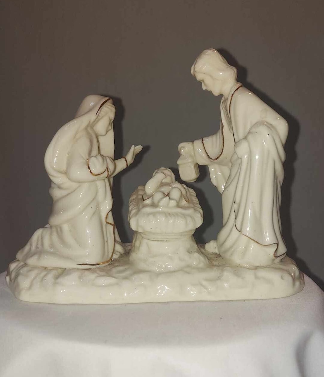 Vintage Ceramic Nativity Scene. Mary, Joseph and Baby Jesus. - Etsy
