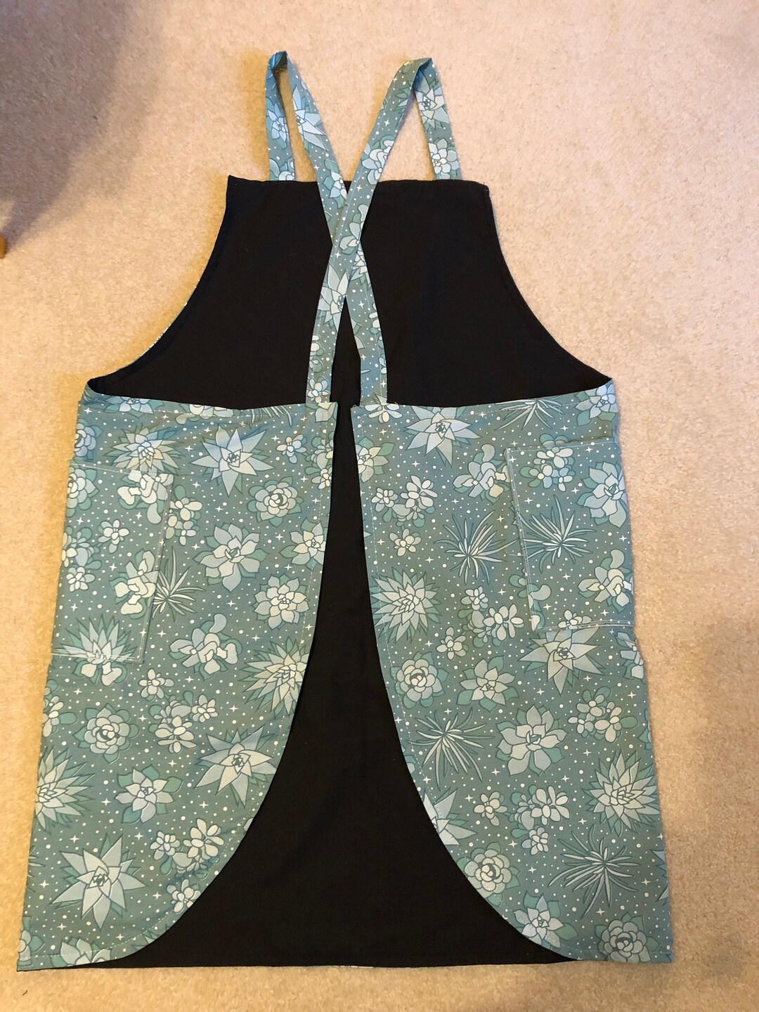 Japanese Style Cross Over Apron - Etsy