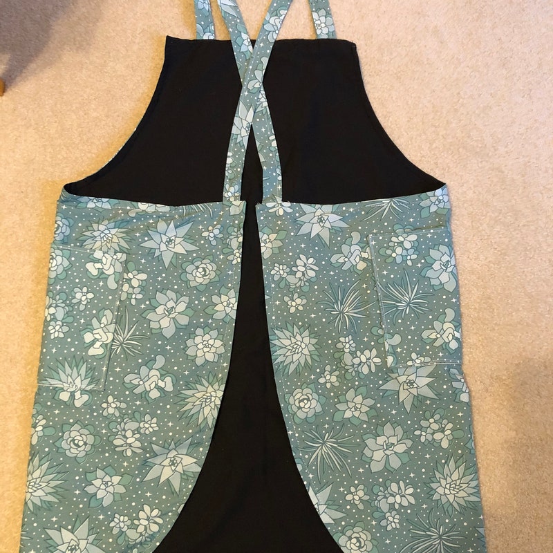 Cross Over Apron Reversible - Etsy