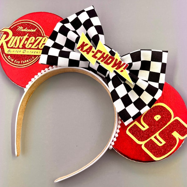 Lightning Mcqueen Ears - Etsy