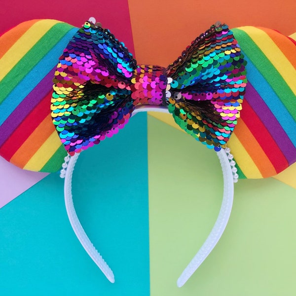 Mickey Mouse Rainbow Ears - Etsy