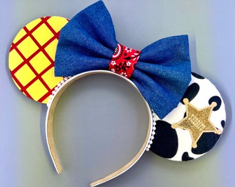 Woody Ears. Woody Mickey Mouse Ears. Toy Story Ears. Toy Story Mickey ...