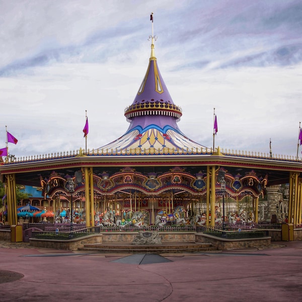 Merry Go Round Art - Etsy