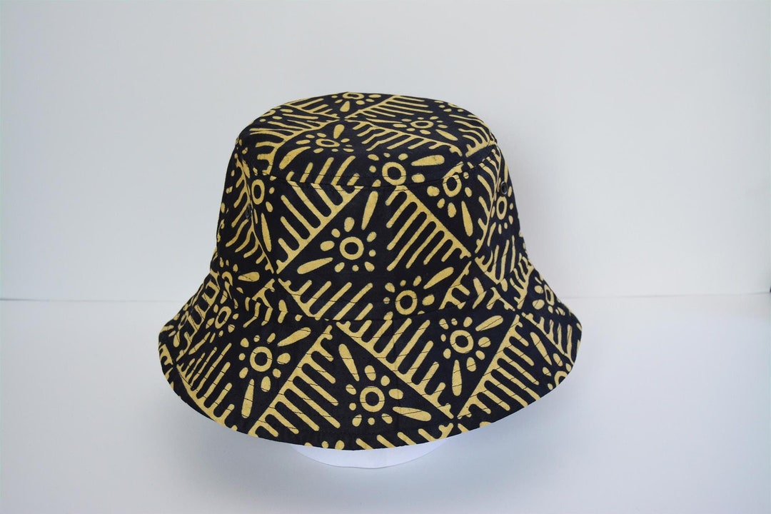 Trendy Unisex African Print Bucket Hat Men & Woman Handmade Small ...