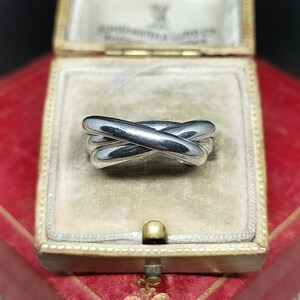 Beautiful Vintage Stackable Wedding Band Trilogy Trinity - Etsy