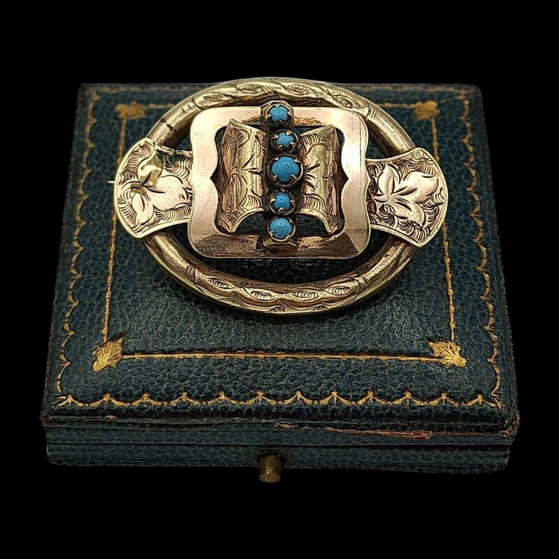 Pinchbeck Brooch - Etsy