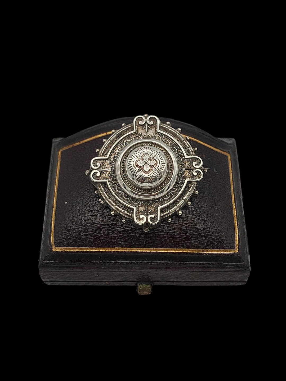 Beautiful Antique Victorian Birmingham 1886 Hallmarked Skillfully ...