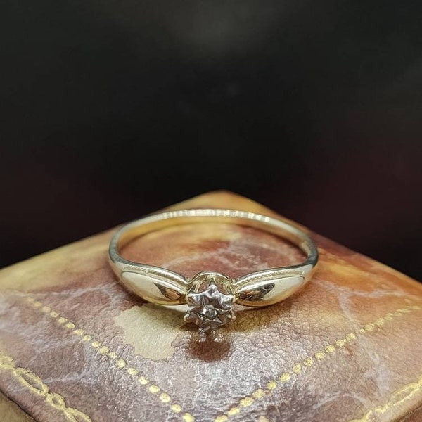 Vintage 1960s Wedding Ring Set - Etsy