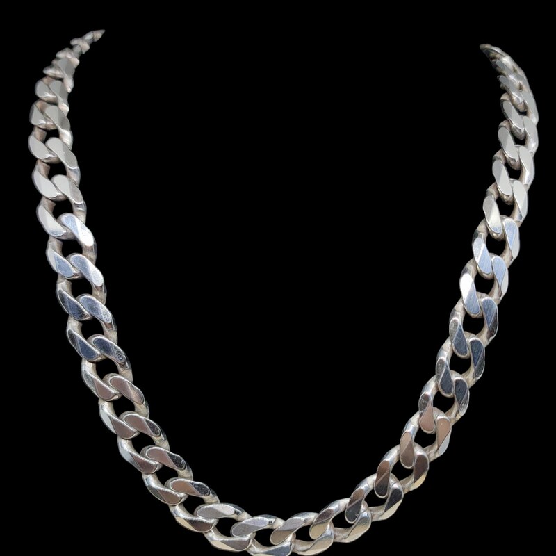 Heavy Silver Chain - Etsy