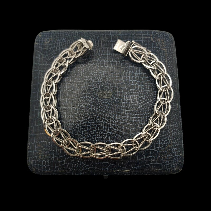 Sterling Silver Bracelets - Etsy