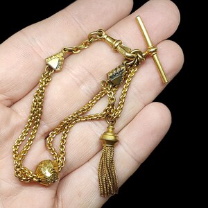 Beautiful Antique Victorian Circa 1880-1900 Decorative Slider Bead Tbar ...