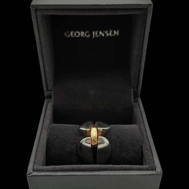 Georg Jensen Rings Gold - Etsy UK