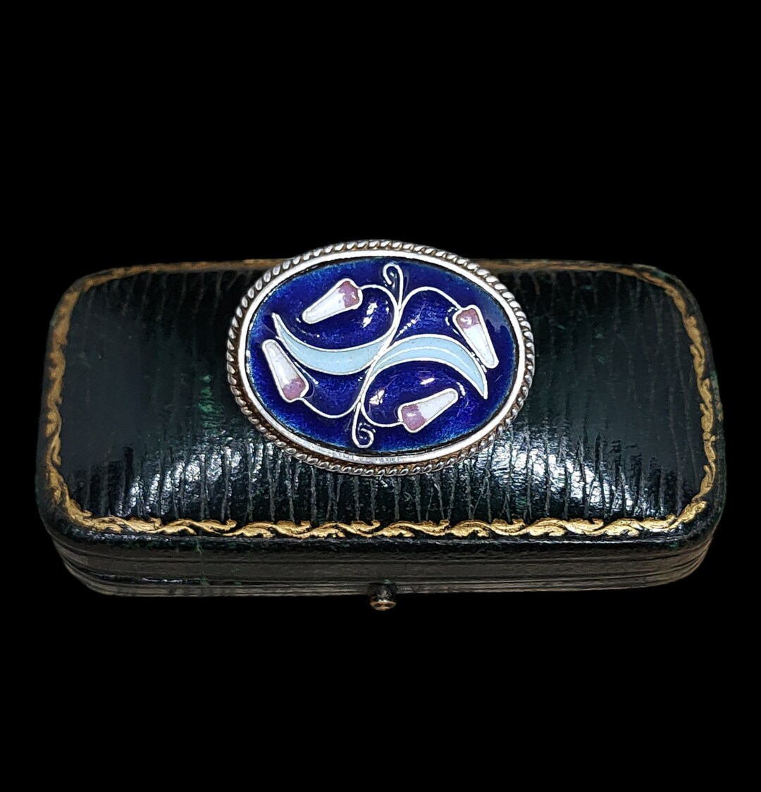 Beautiful Vintage Birmingham 1990 Hallmarked Decorative Skillfully ...