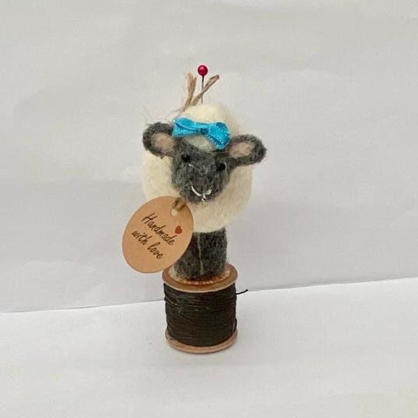 Needle Felted Pin Cushions - Etsy UK