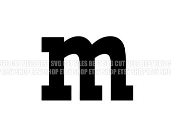 M Lowercase Svg - Etsy