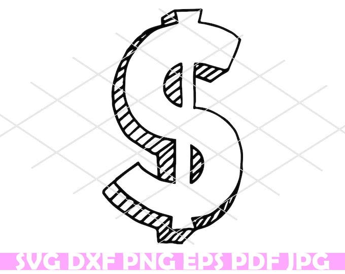 Dollar Sign Svg, Money Svg, Money Sign Svg, Dollar Sign Svg File ...