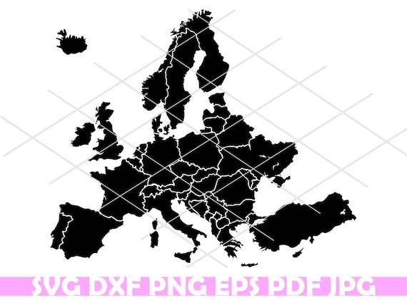 Clipart Map Europe
