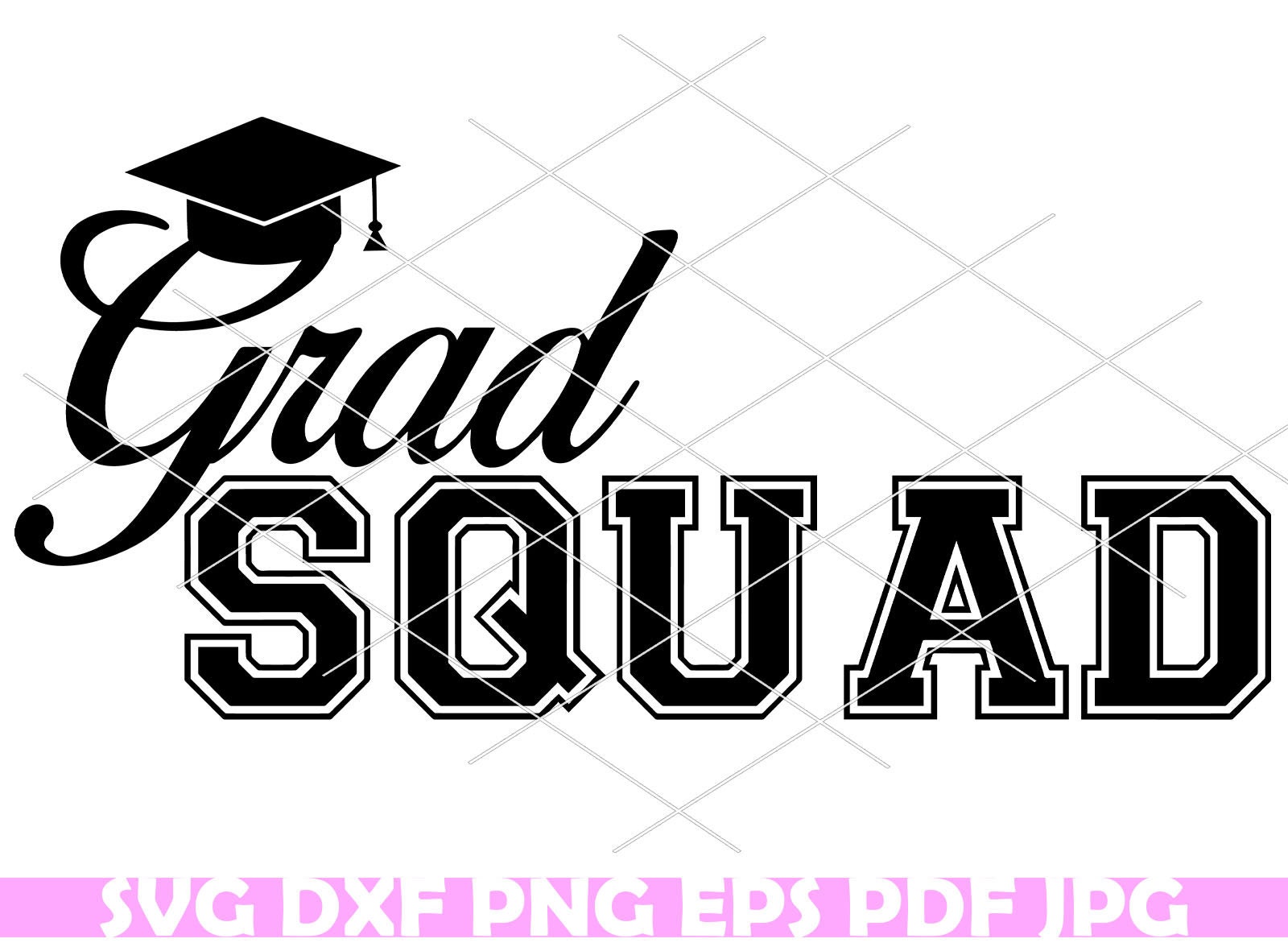 Grad Squad Svg, Grad Squad Png, Grad Squad Jpg - Etsy España