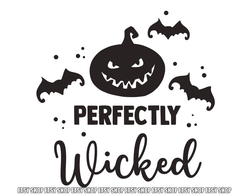 Perfectly Wicked SVG - Etsy
