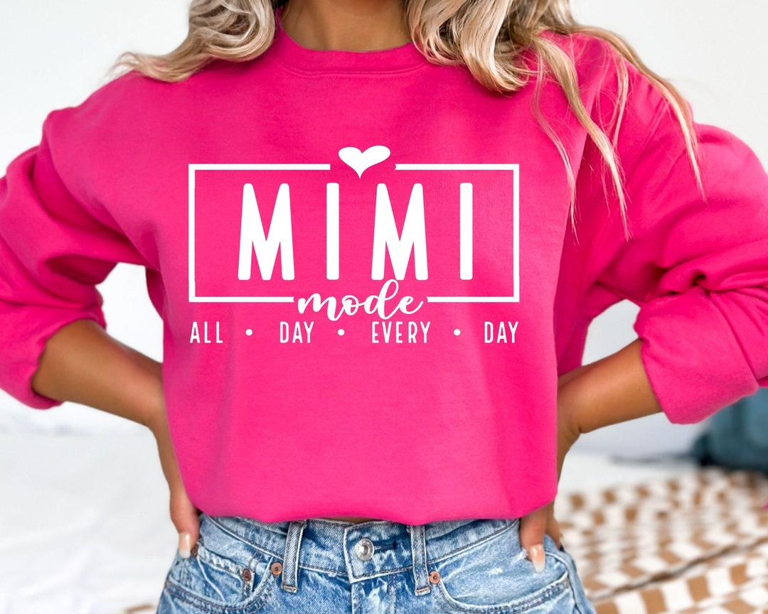 Mimi Mode All Day SVG PNG, Mimi Shirt Svg, Mimi Life Svg, Best Mimi ...