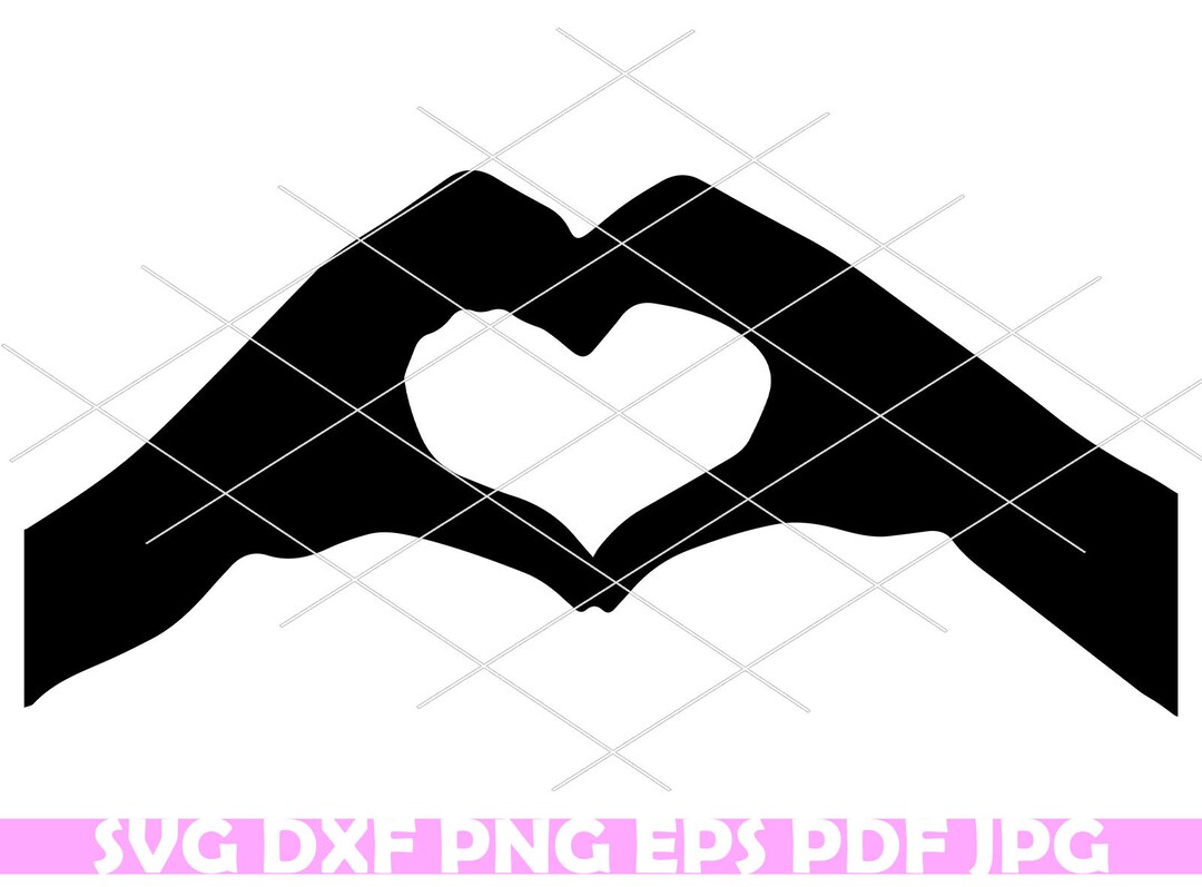 Hand Drawing of A Hart, Hand Drawing Svg,png,dxf - Etsy
