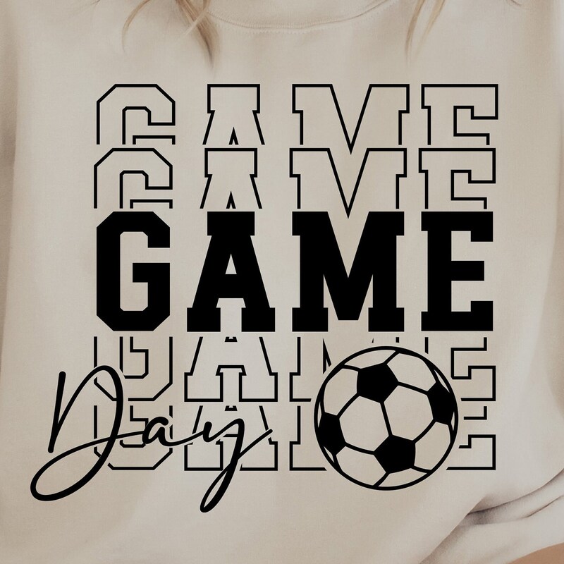 Game Day Soccer Png - Etsy