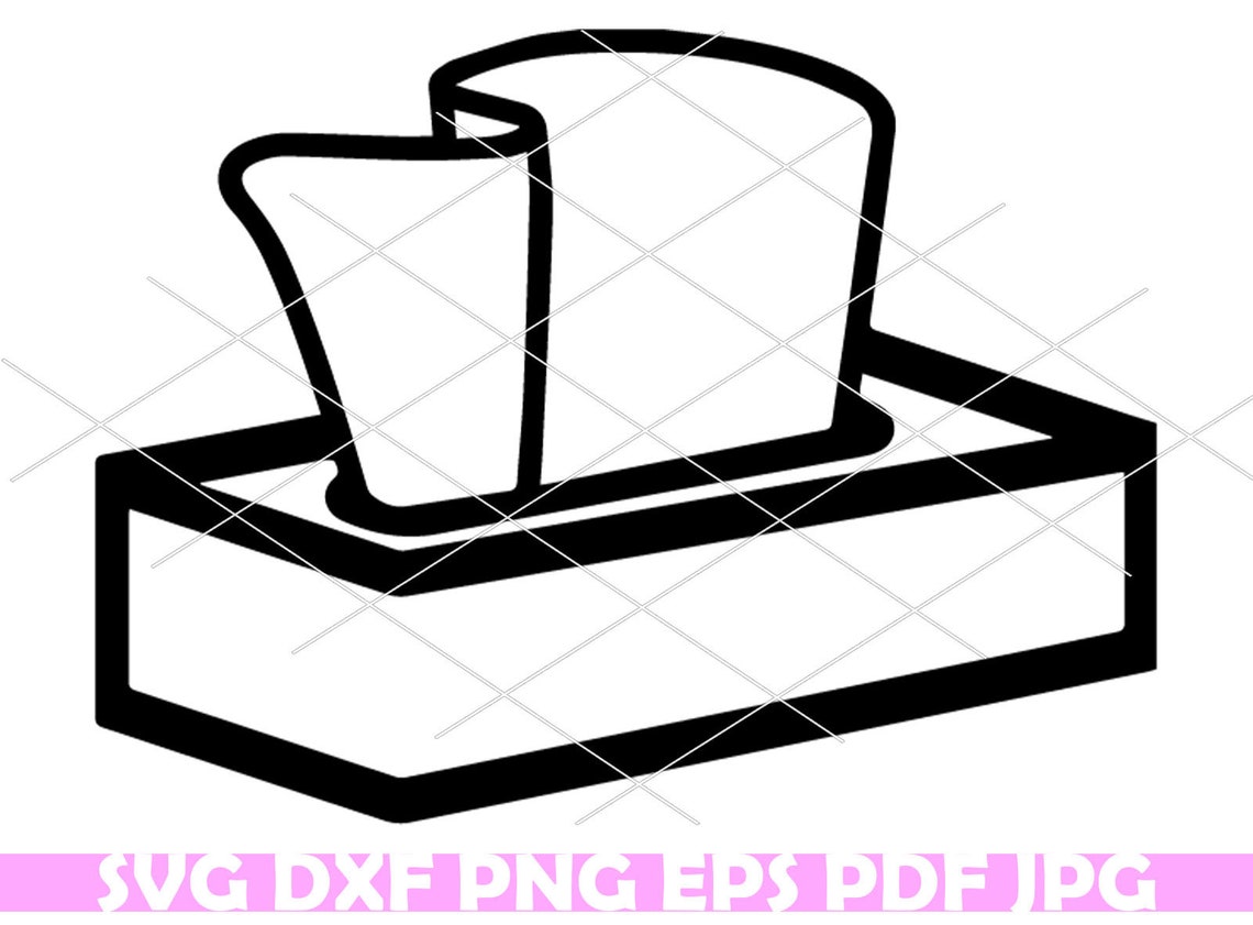 Facial Tissue SVG Tissue Box Svg Napkins Svg Facial Tissue | Etsy