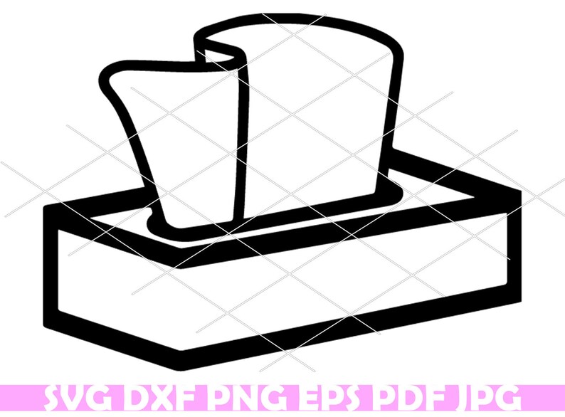 Facial Tissue SVG Tissue Box Svg Napkins Svg Facial Tissue - Etsy