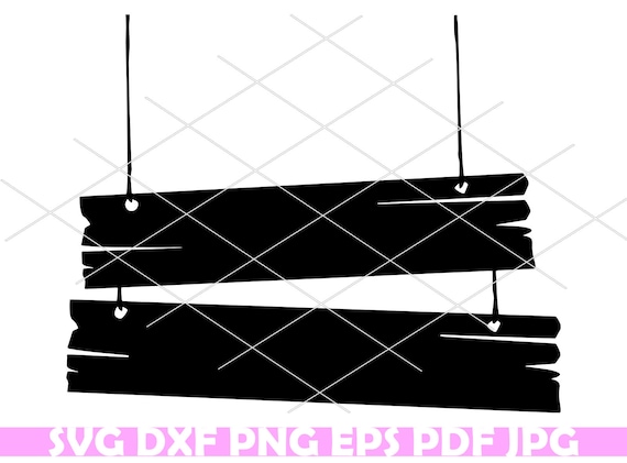 Wooden Arrow Sign SVG Wood Banner Svg Direction Sign Svg | Etsy