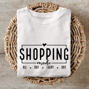 Shopping Mode SVG PNG, Black Friday Svg, Shopping Therapy Svg, Shopping ...