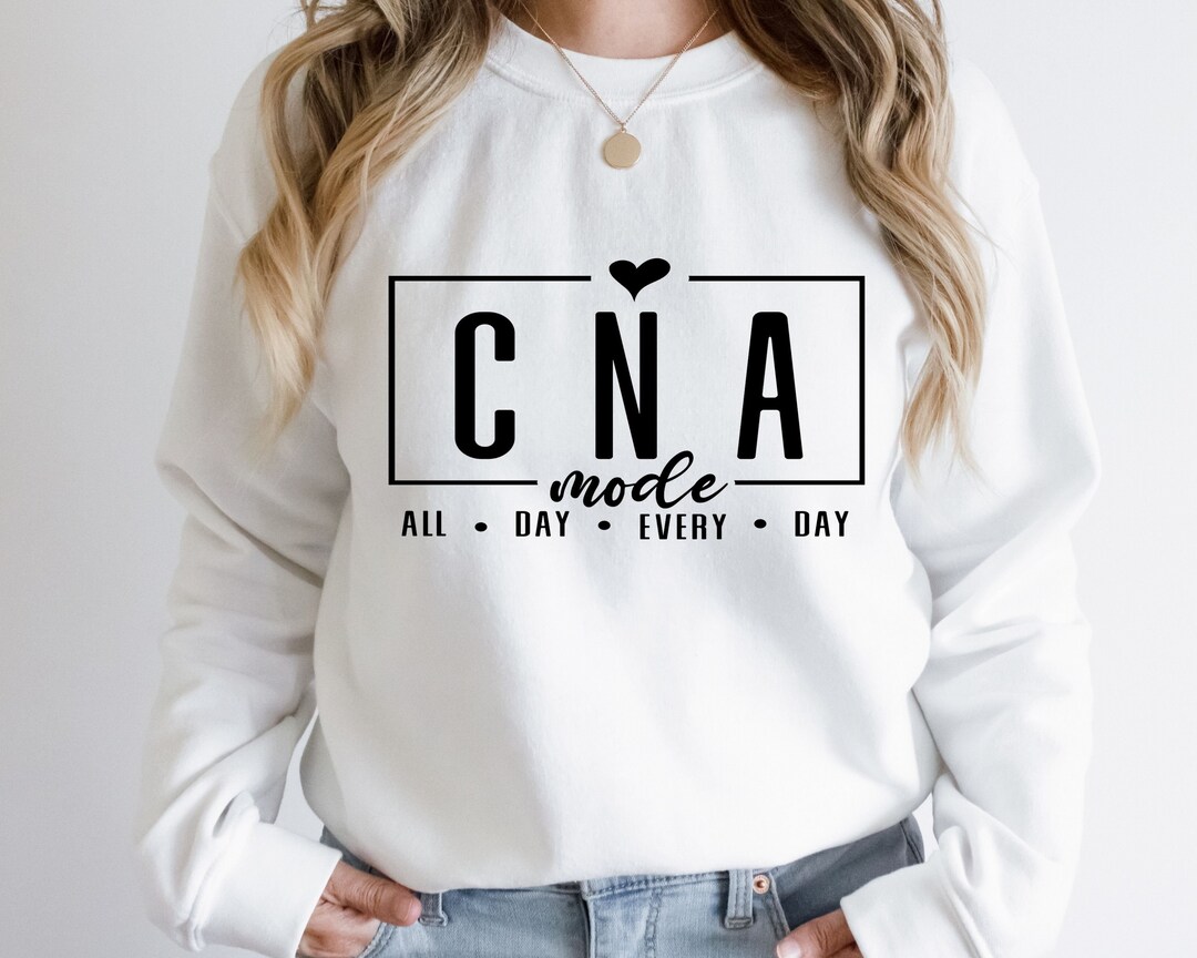 CNA Mode All Day SVG PNG, Cna Life Svg, Cna Shirt Svg, Gift to Cna Svg ...