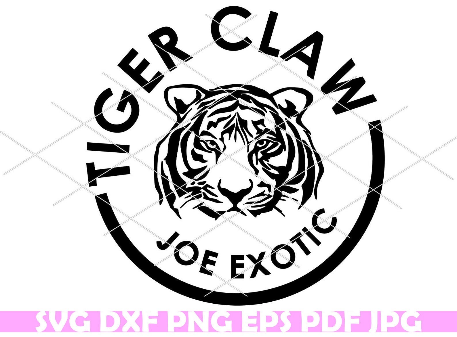 Tiger Claw svg Joe Exotic SVG Tiger King svg King of the | Etsy