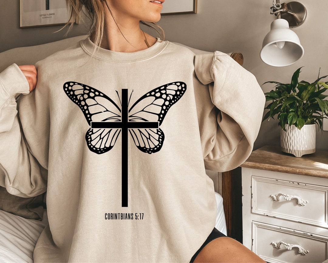 Butterfly Cross Svg, Cross SVG, Christian SVG, Faith Svg, Jesus SVG ...